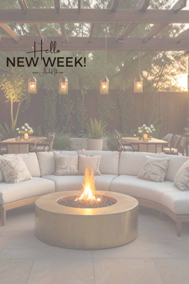 9 Ideas for your Upcoming Week! - ArchiNik Studio